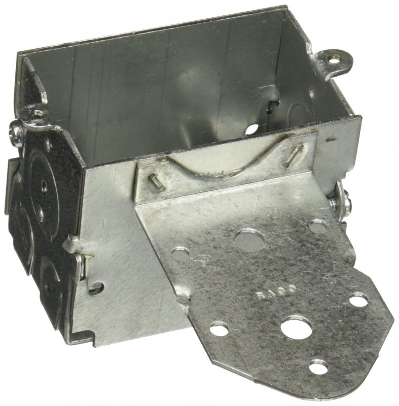Hubbell-raco 522 2-1 2-inch Deep Switch Electrical Box Gangable With Lb ...