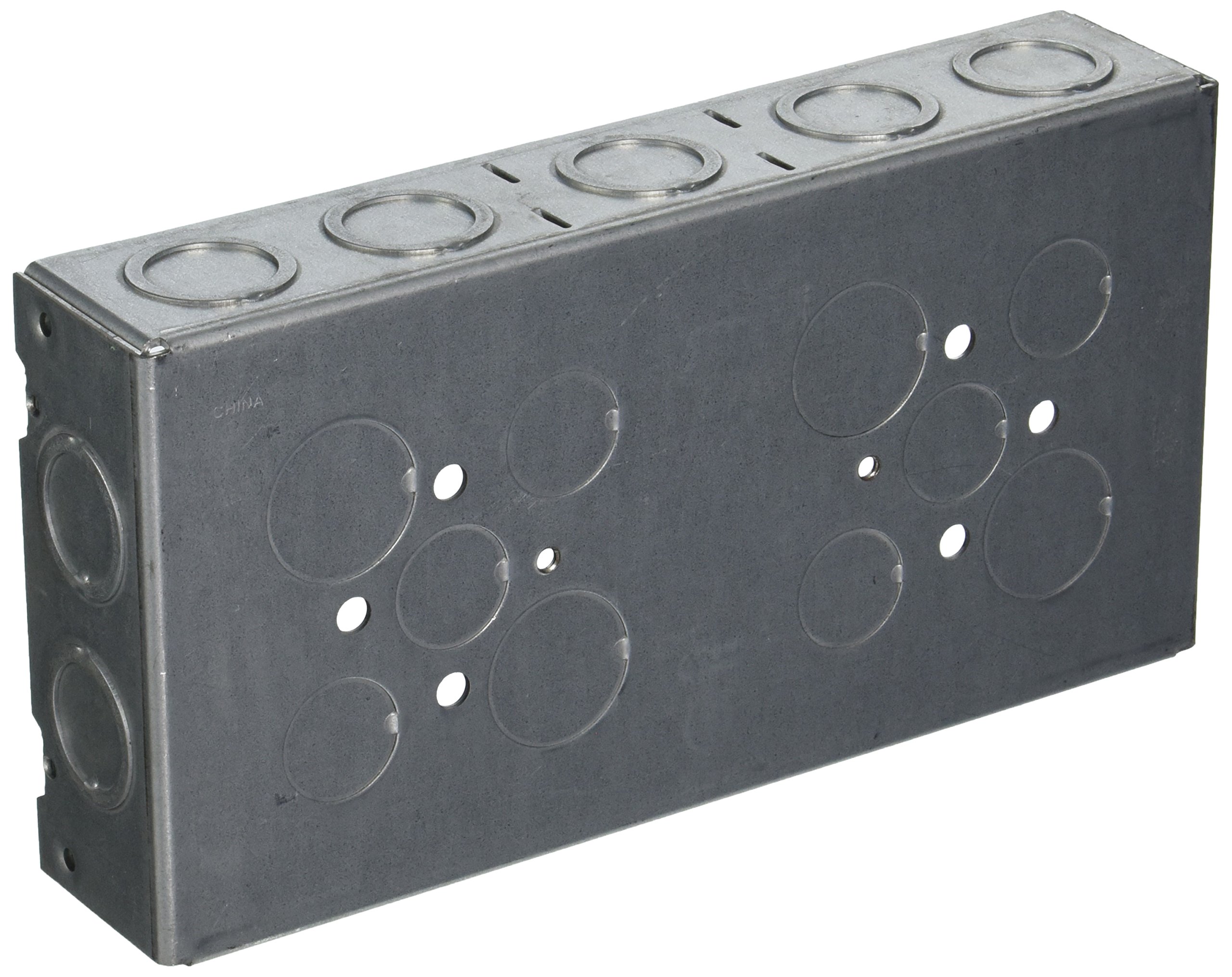 Hubbell-raco 952 3 Gang 1-5 8-inch Deep Welded Electrical Box with 14 ...