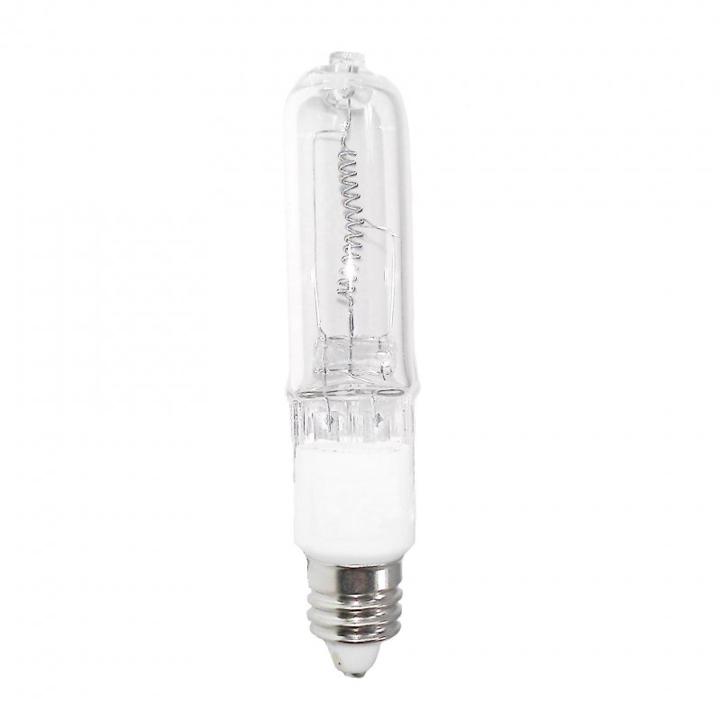100 Watt Mini Candelabra Base 130 Volt Halogen Light Bulb