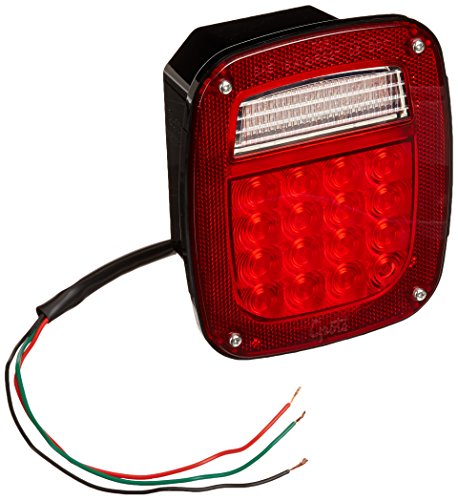 Grote G5092-5 Hi Count Led Stop Tail Turn Light Lh With License Window