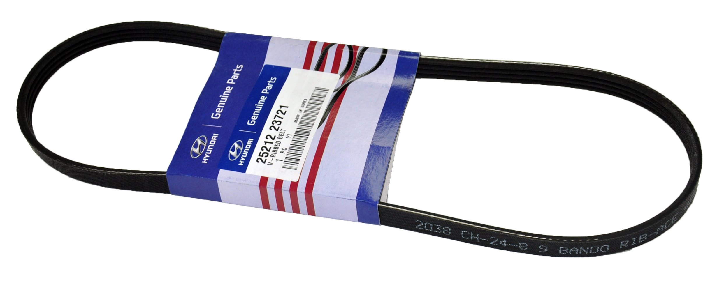 Genuine Hyundai 25212-23721 Ribbed V-belt