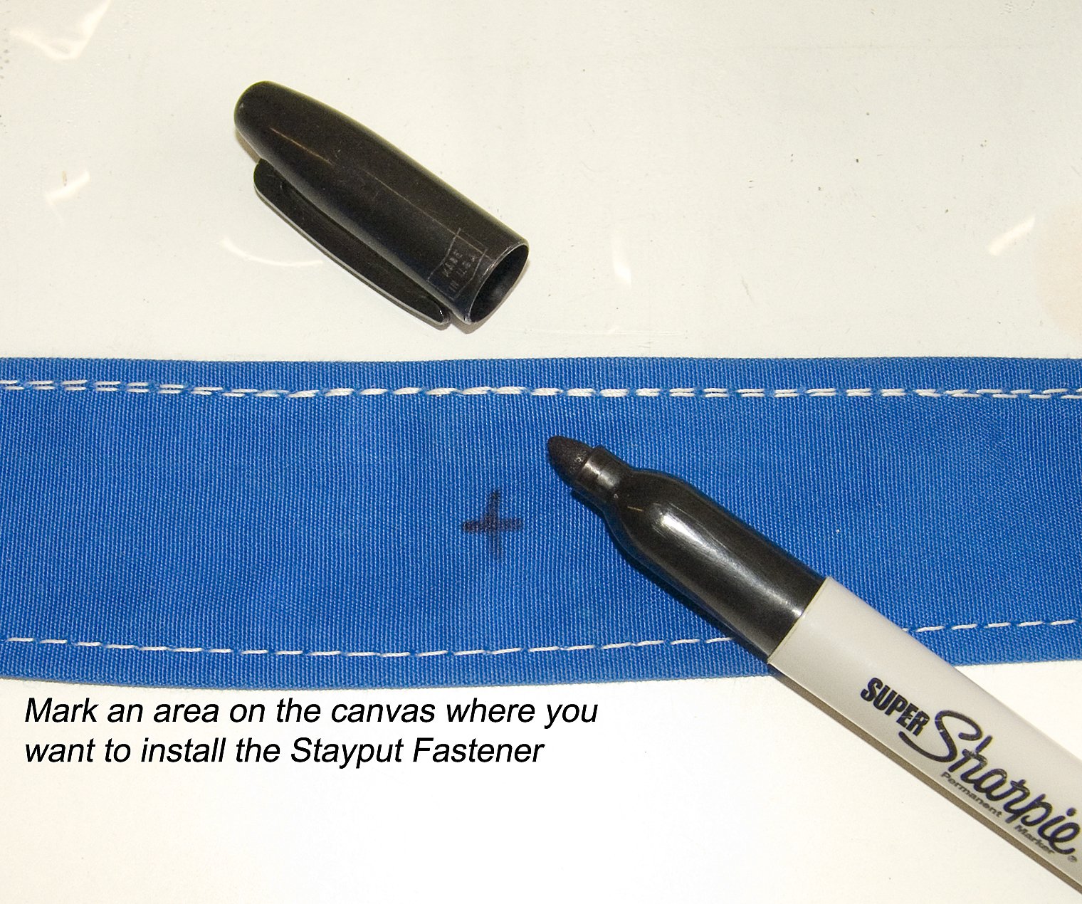 Stayput Bungee Shock Cord Fastener S Black With Surface Attachment 4 Pcs