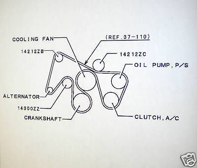 Genuine Mitsubishi Idler Pulley Outer Ribbed Surface Md368210 Montero ...